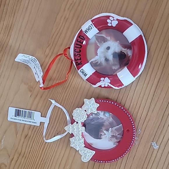 Hallmark | Holiday | Hallmark Photo Ornaments Set Of 2 | Poshmark